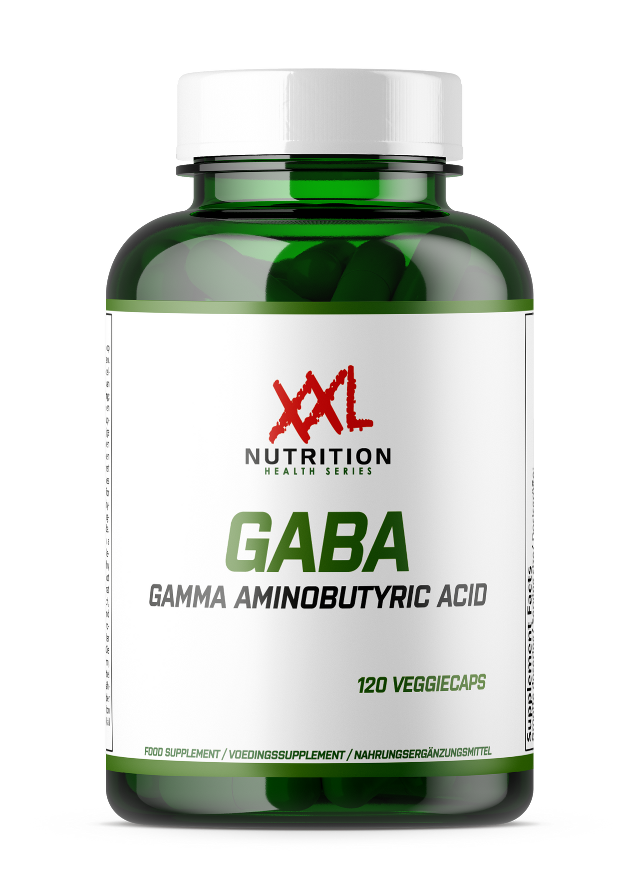 GABA - 120 gélules végétales – XXLnutrition